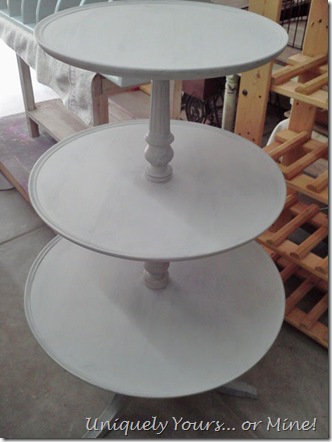 Three Tiered Pie Crust Table – Uniquely Yours… or Mine!