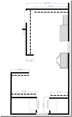 Master Closet Turned Dressing Room Reveal – Uniquely Yours… or Mine!
