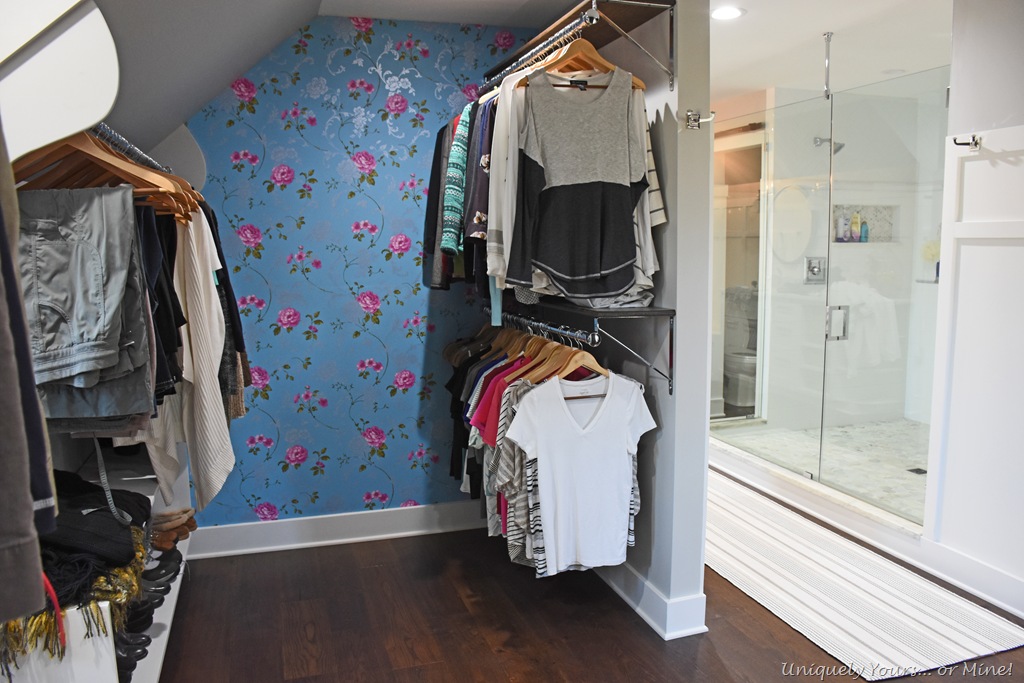 Master Closet Turned Dressing Room Reveal – Uniquely Yours… or Mine!