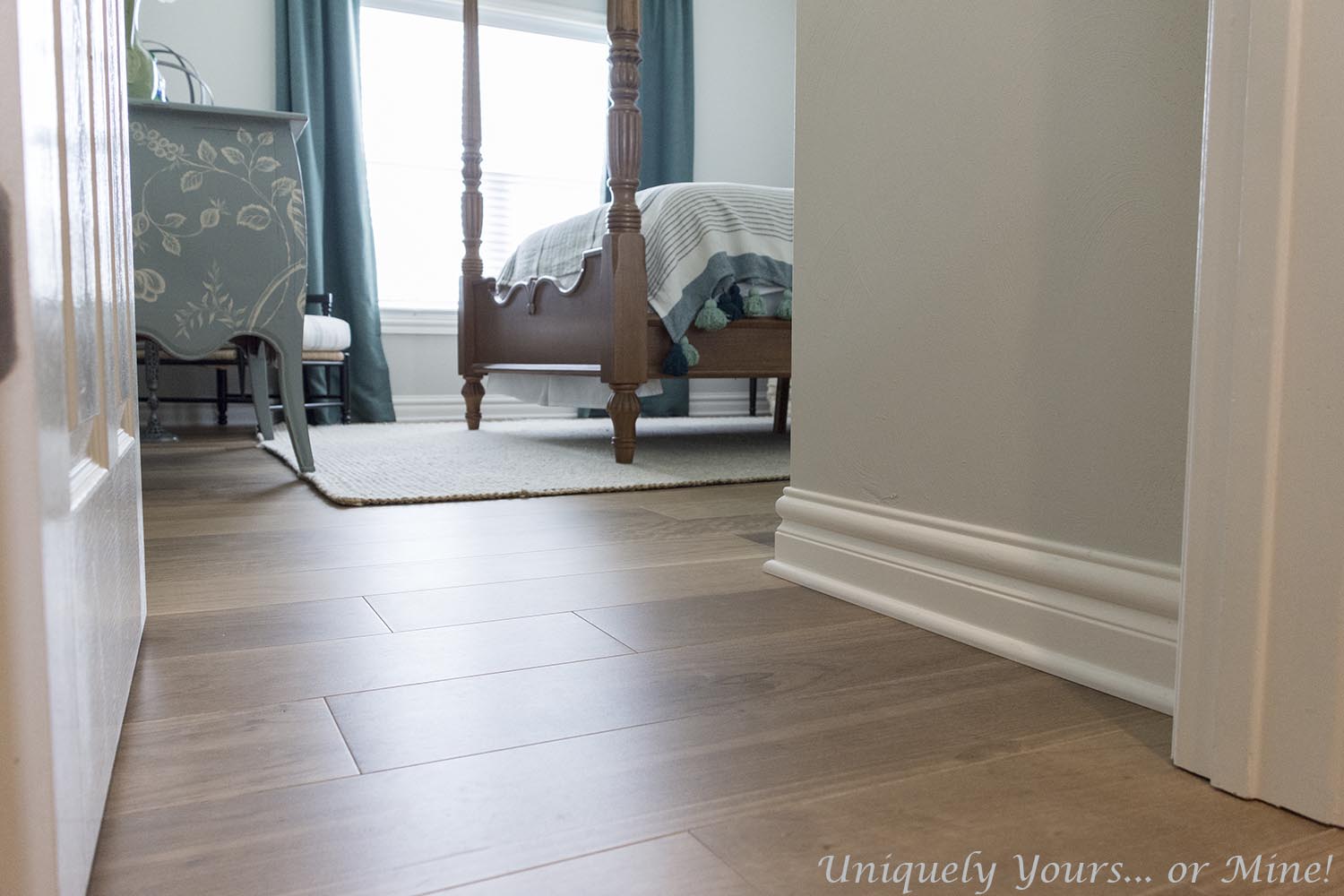 Guest Bedroom Remodel & Our New Floors – Uniquely Yours… or Mine!